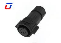China 10A 8 Pin Circular Connector M19 Push Locking Wire To Board Connector For Data for sale