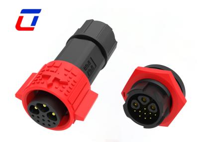 China M19 Waterproof Plug And Socket Connector 3 Pin 9 Pin Waterproof Quick Lock Connector for sale