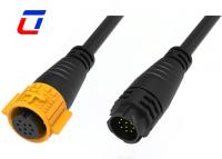 China PA66 Waterproof Low Voltage Wire Connectors Quick Release M19 9 Pin Connectors for sale