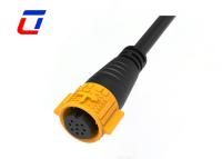 China PA66 Waterproof Low Voltage Wire Connectors Quick Release M19 9 Pin Connectors for sale