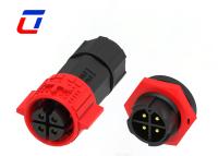China 15A 4 Pin Male Female Connector M19 Wire To Board IP67 Waterproof Power Quick Connectors for sale