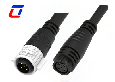 China M19 5 Pin Waterproof Cable Connector IP67 ODM High Current 20A Power Connectors for sale