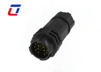 China Low Current M19 Circular Waterproof Connector OEM Push Lock 14 Pin Data Connector for sale