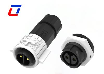 China PA66 M19 20A 2 Pin IP67 Connector ODM Waterproof Inkjet Systems Connectors for sale