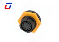 China 300V M19 10 Pin Waterproof Panel Connector Plastic PA66 Push Pull Data Connectors for sale