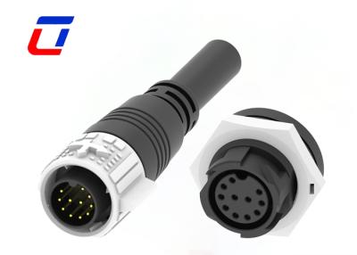 China M19 11 Pin Quick Disconnect Wire Connectors Landscape Lighting Waterproof Connector for sale
