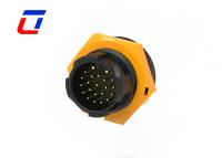 China M19 Waterproof 2+20 Multi Pin Connectors PA66 Waterproof Power Data Cable Connector for sale