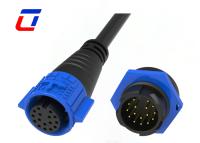 China 300V Low Voltage M19 16 Pin Male Female Connector Quick Lock XLR Waterproof Connectors for sale