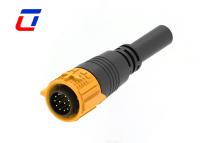 China 300V 12 Pin Wire Quick Disconnect Connectors M19 Plastic Waterproof Connectors for sale