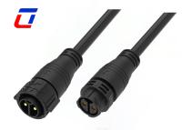 China 50A M25 2 Pin Watertight Electrical Connectors Push Locking IP67 Male Female Connector for sale