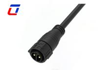 China 50A M25 2 Pin Watertight Electrical Connectors Push Locking IP67 Male Female Connector for sale