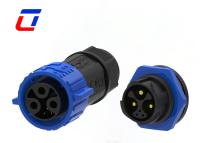 China Quick Lock M25 3+3 Pin Waterproof Automotive Connector ODM Round Connector Types for sale