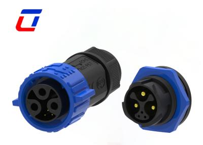 China Quick Lock M25 3+3 Pin Waterproof Automotive Connector ODM Round Connector Types for sale