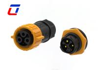 China Quick Lock M25 3+3 Pin Waterproof Automotive Connector ODM Round Connector Types for sale