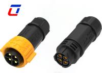 China M25 4 Pin Waterproof Outdoor Wire Connectors 50A Power Connector Manufacturers for sale