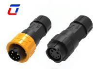 China M16 300V Round Connector XLR Waterproof 2+4 Multi Pin Connectors Power Signal Plug for sale
