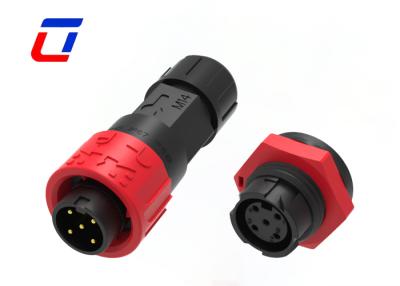 China M16 DC Waterproof Connector ODM Wire To Wire 5 Pin Power Quick Lock Connector for sale
