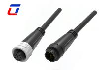 China 300V M16 8 Pin Push Pull Cable Connectors Male Female Molded Signal Connector Supplier for sale