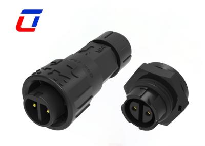 China M16 10A IP67 Connectors Waterproof Quick Lock Female To Male Connector For Power for sale