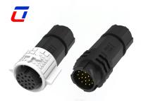 China M19 Cable Data Connector 18 Pin Quick Release IP67 Waterproof 300 Volt Connectors for sale
