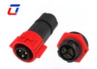 China IP67 3 Pin Male Female Connectors M19 20A Industrial Circular Connector for sale