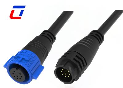 China 300V M19 8 Pin Data Connector Quick Lock Automotive Waterproof Wire Connectors for sale