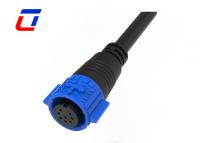 China 300V M19 8 Pin Data Connector Quick Lock Automotive Waterproof Wire Connectors for sale