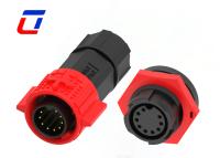 China Gold-Plated IP67 Waterproof 9 Pin Data Connector M19 Wire To Board Connector Types for sale