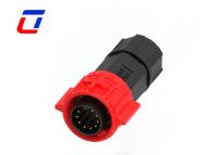 China Gold-Plated IP67 Waterproof 9 Pin Data Connector M19 Wire To Board Connector Types for sale