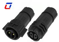 China M19 20A 2 Pin Circular Power Connector Industrial Outdoor Heavy Machinery Connectors for sale