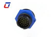 China M19 IP67 18 Pin Cable Connector Outdoor Waterproof Quick Connector To Communications Equipment for sale