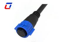 China 2+20 Pin M19 Molded Cable Connectors Industrial Waterproof Power Data Connector Made In China for sale