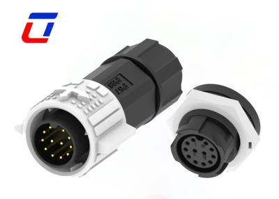 China Low Current M19 Wire To Board Circular Connector 12 Pin Waterproof Automotive Connectors for sale