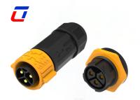 China M25 3 Pin 50A Wire To Board Power Connector IP67 Quick Lock Outdoor Waterproof Connector for sale