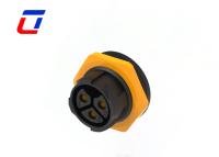 China M25 3 Pin 50A Wire To Board Power Connector IP67 Quick Lock Outdoor Waterproof Connector for sale