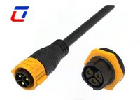 China M25 3 Pin 50A Wire To Board Power Connector IP67 Quick Lock Outdoor Waterproof Connector for sale