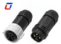 China PA66 15A+5A M25 Male Female Waterproof Connector 3+3 Multi Pin Connectors  For Automotive for sale