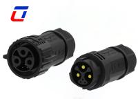 China PA66 15A+5A M25 Male Female Waterproof Connector 3+3 Multi Pin Connectors  For Automotive for sale