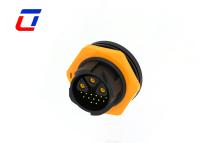 China 3+13 Pin Industrial Plug And Socket M25 ODM Best 300V Waterproof Male Female Connector for sale