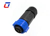 China 20A M25 5 Pin Quick Lock Electrical Connectors  IP67 Male Female Wire Waterproof Connectors for sale