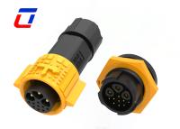 China M19 3+9 Pin Wire To Board Connector Waterproof Male Female Quick Lock Connector Company for sale