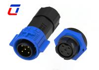 China M19 5 Pin 20A Power DC Waterproof Connector Push Locking Male Female Connector for sale