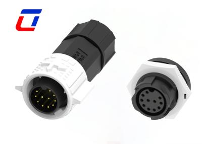 China M19 300V 5A Waterproof Plug And Socket Connector 11 Pin Cable To Board Connector IP67 for sale
