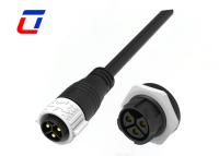 China UL94-V0 3 Pin M25 50A Waterproof Cable Connector Self Locking IP67 Power Connector for sale