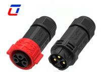 China M25 3+3 Pin Panel Mount Power Signal Connector Push Locking 300V Connectors Waterproof for sale