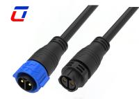 China PA66 M25 IP67 2 Pin Waterproof Connector 600V Quick Release Molded Wire Connector for sale