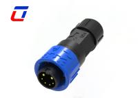 China M16 2+4 Pin Plastic Circular Connector 300V Waterproof Outdoor Electrical Signal Connectors for sale