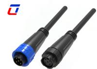 China 8A M16 5 Pin IP67 Power Connectors ODM Outdoor Waterproof Push Lock Connector for sale