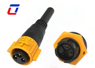China IP67 Waterproof Connector M19 3+2 Pin 300V Power And Signal Outdoor Connector for sale