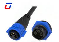 China 15A+5A M19 3+4 Pin IP67 Connectors 300V Waterproof Power Signal Wire Connector for sale